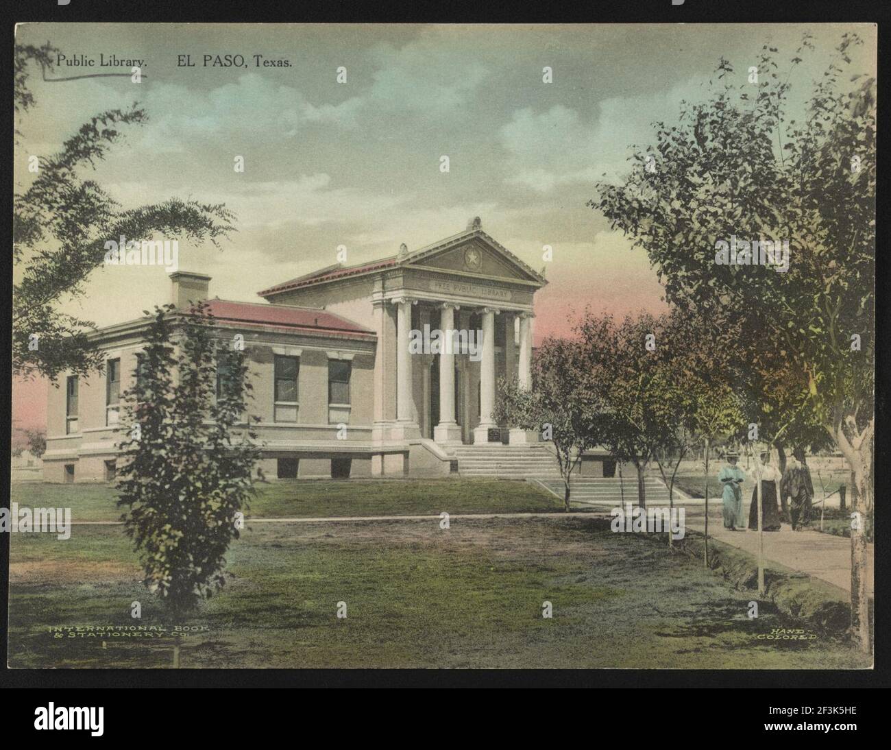 Public Library. El Paso, Texas Stock Photo - Alamy