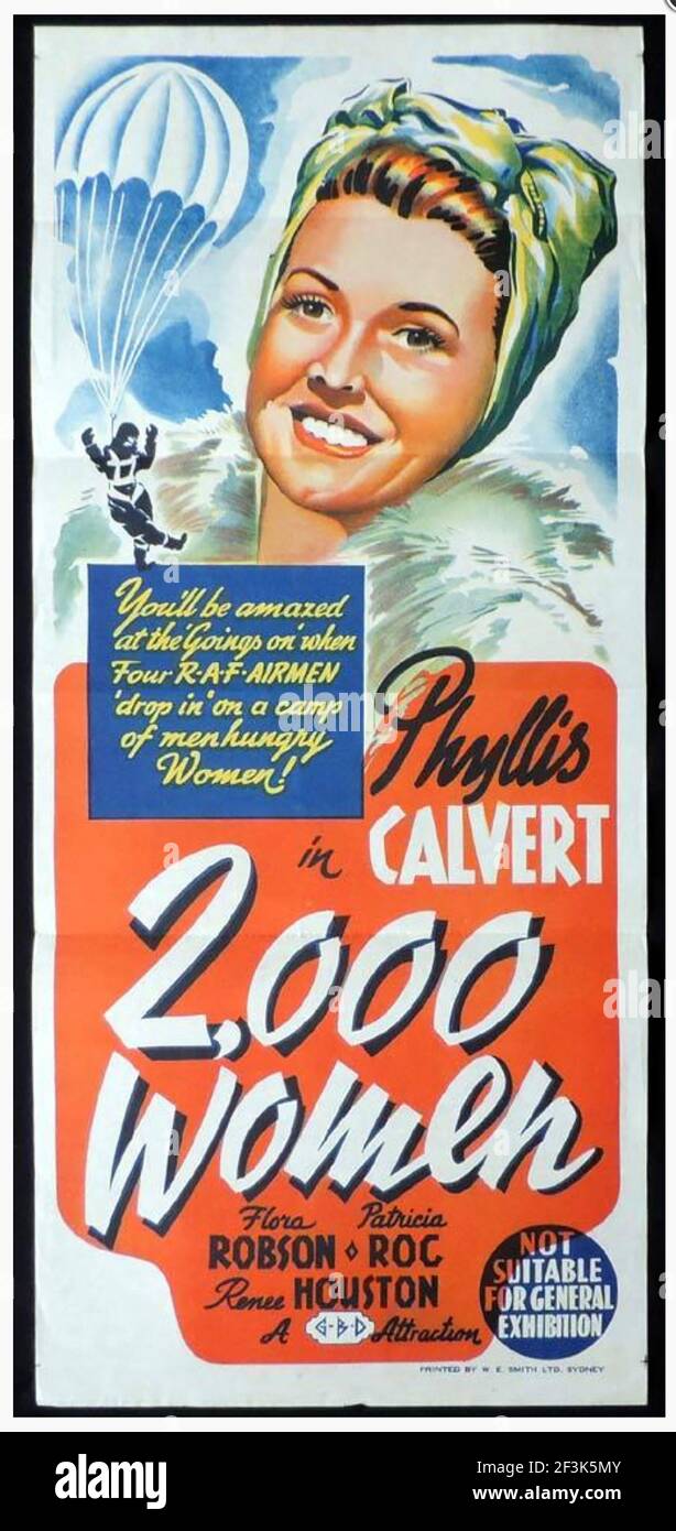 2000 WOMEN aka Two Thousand Women. A 1944 Gainsborough Studios film ...