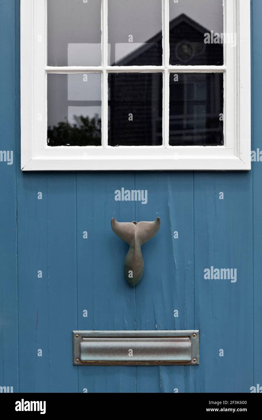 Cape Cod Style door Nantucket Island Massachusetts New England USA ...
