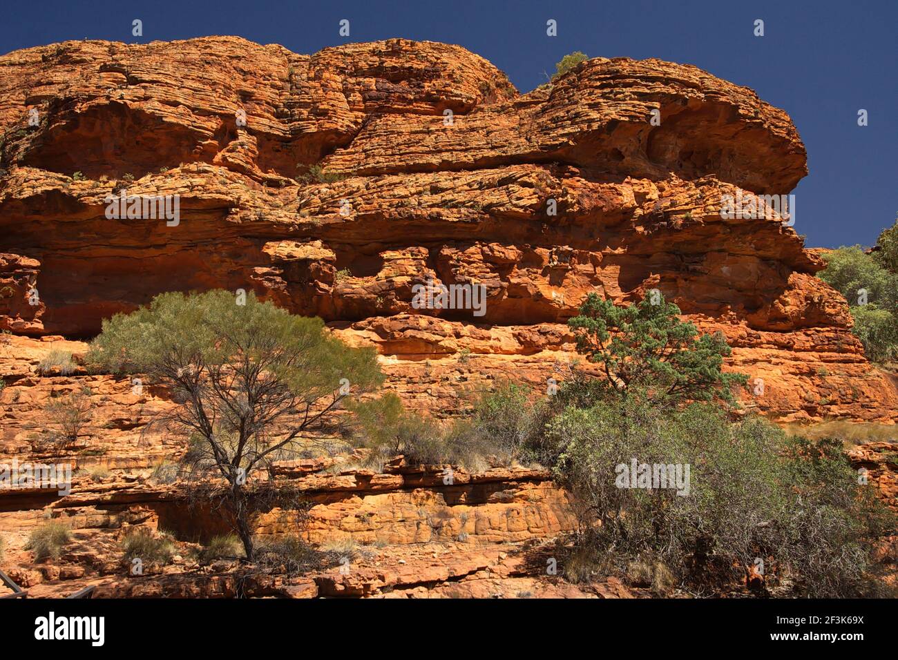 Kings Canyon National Park in Northern Territory in Australia Stock ...