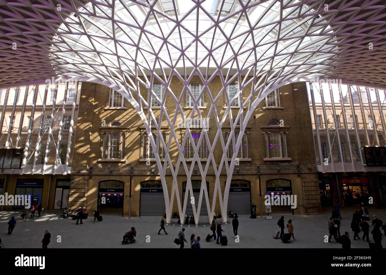 Kings Cross Station redevelopment, London Stock Photo - Alamy