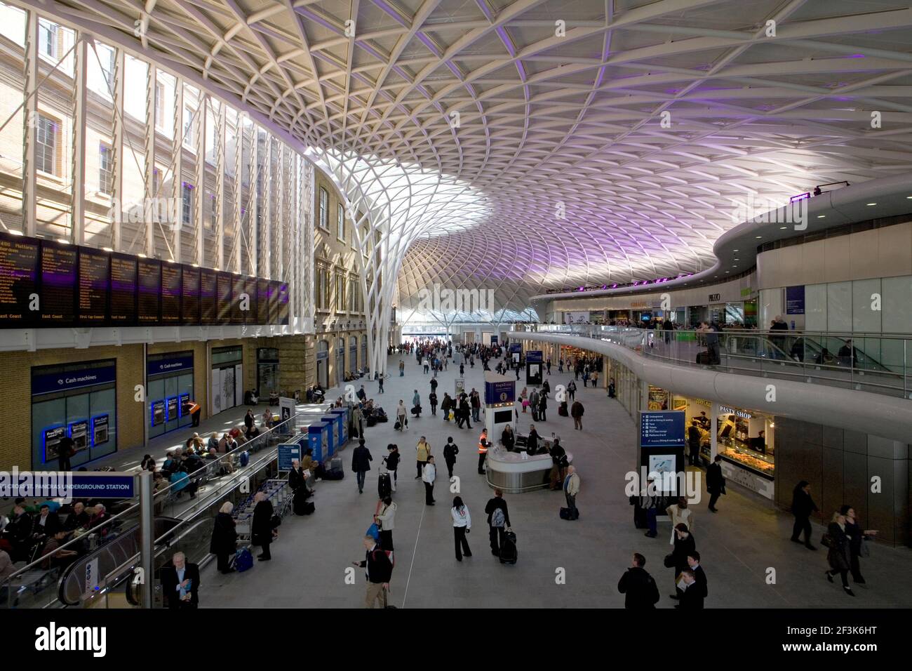 Kings Cross Station redevelopment, London Stock Photo - Alamy