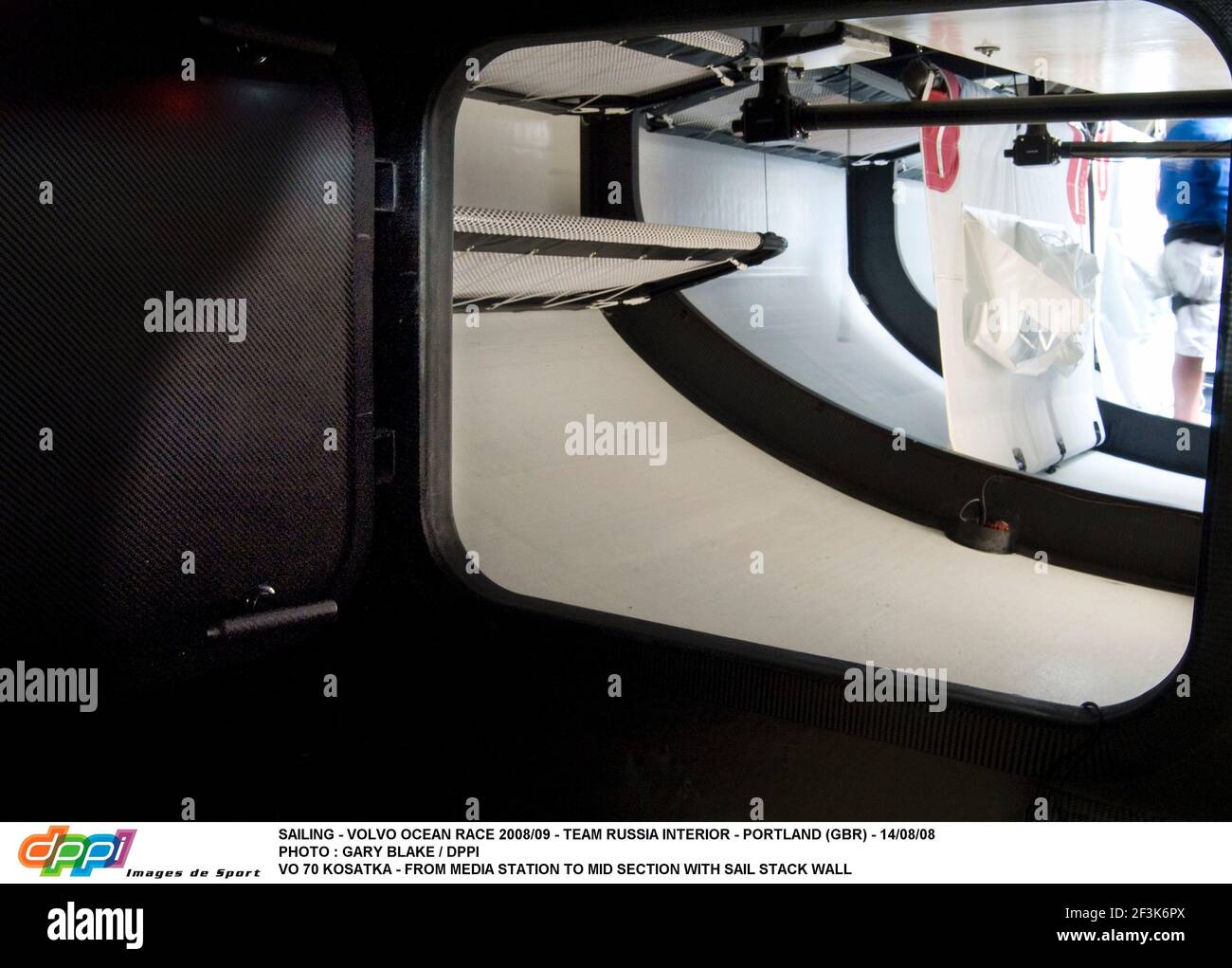 SAILING - VOLVO OCEAN RACE 2008/09 - TEAM RUSSIA INTERIOR - PORTLAND ...