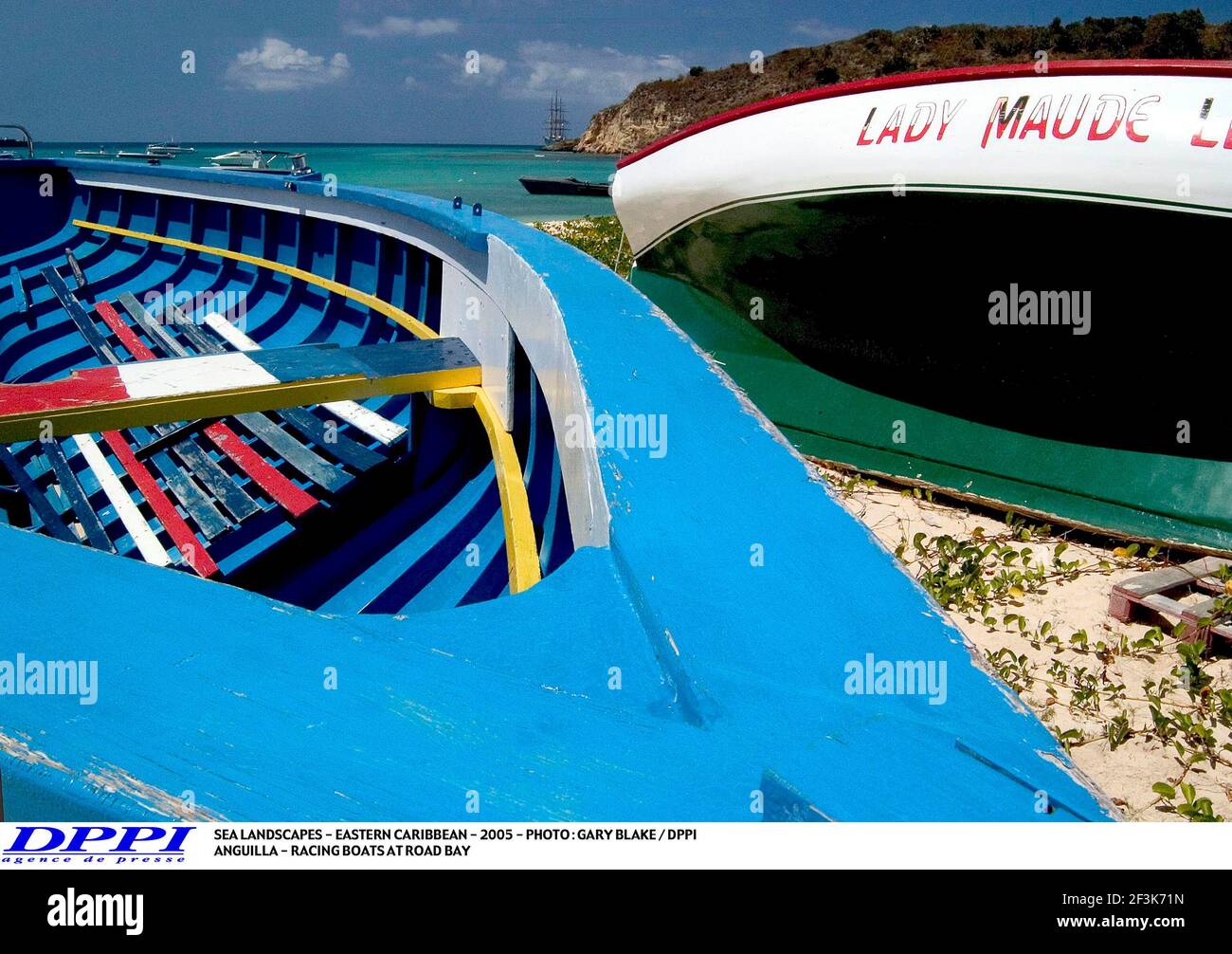 Anguilla racing boats hi-res stock photography and images - Alamy