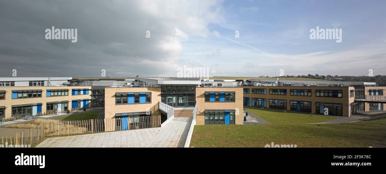 Exterior of Longfield Academy, Kent, England, UK Stock Photo - Alamy