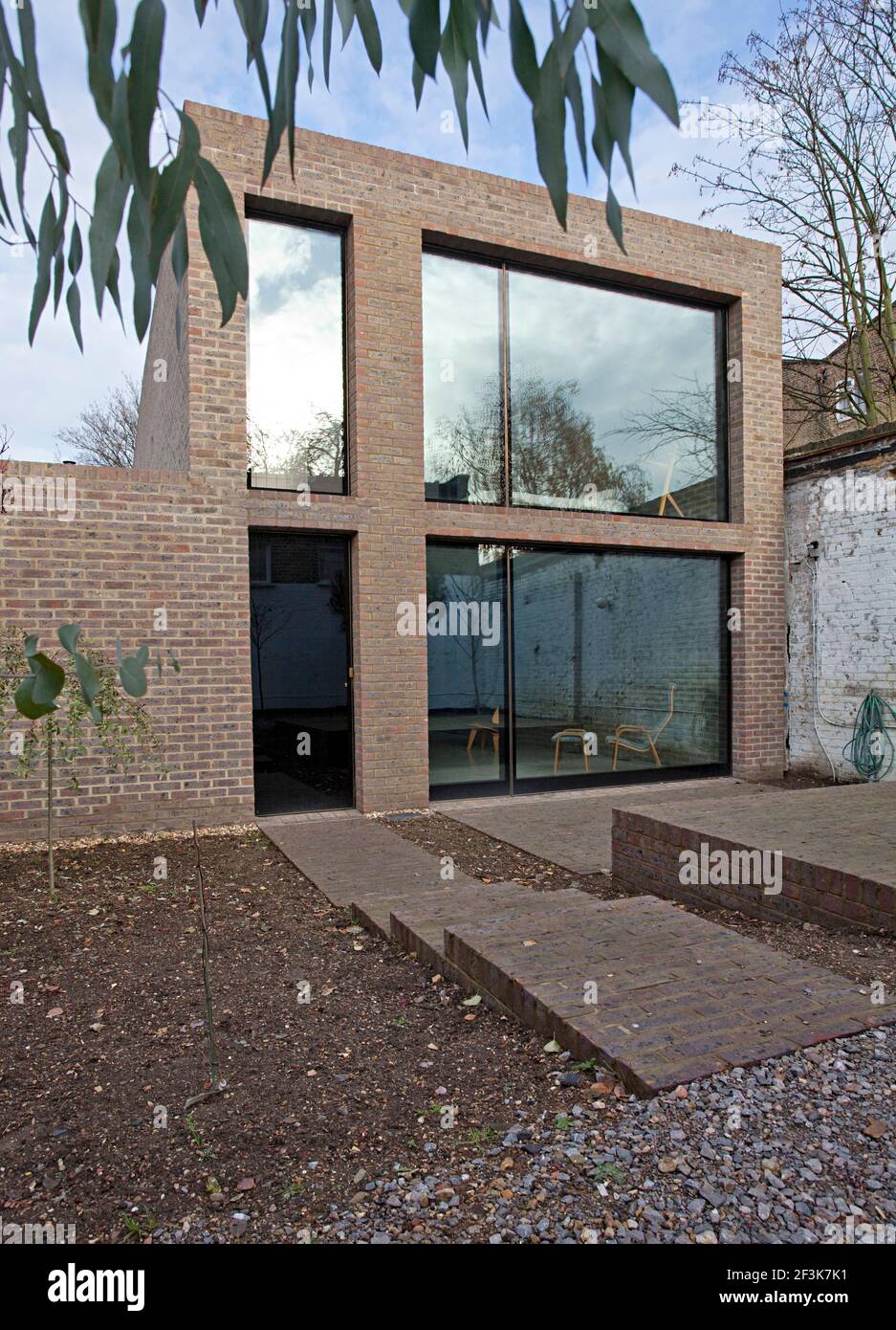 Duggan Morris house: Kings Grove, Peckham, London. Photograph shows the ...