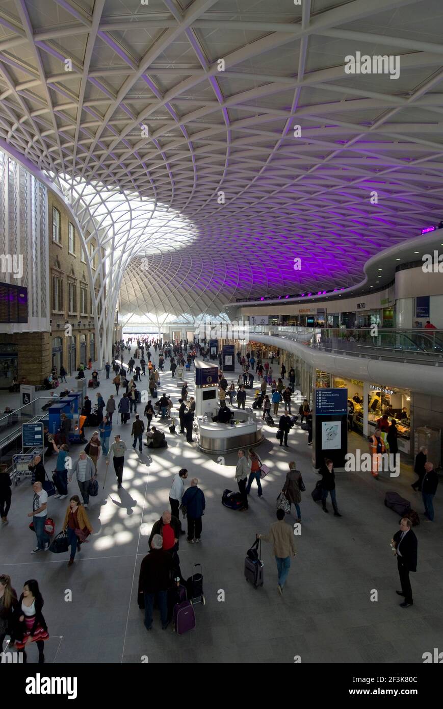 King's Cross Station new concourse, London, N1, England | NONE | Stock ...