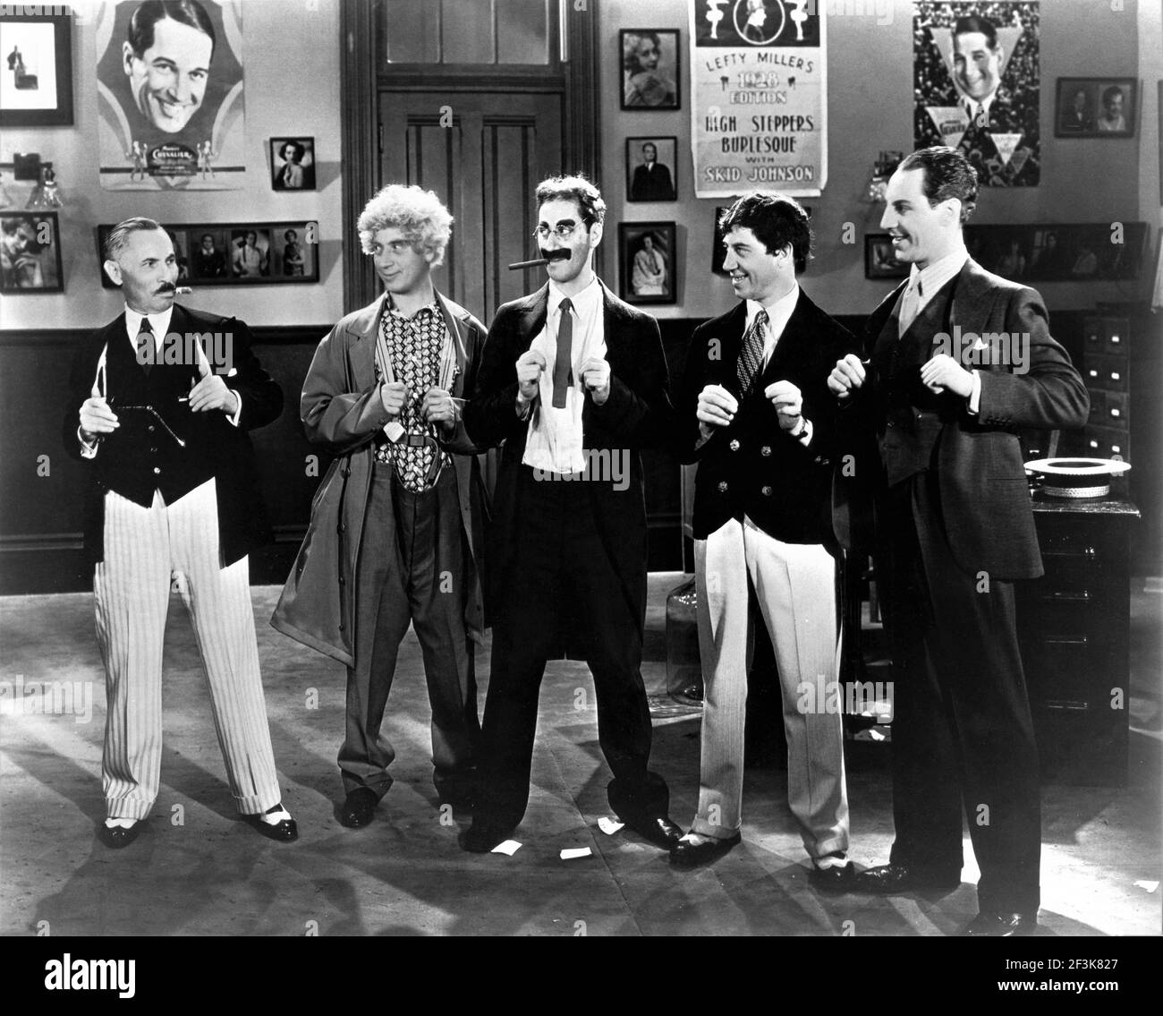 The four marx brothers Black and White Stock Photos & Images - Alamy