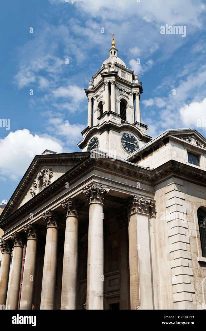 St George's church, Hanover Square, Mayfair, London, W1, England, UK ...