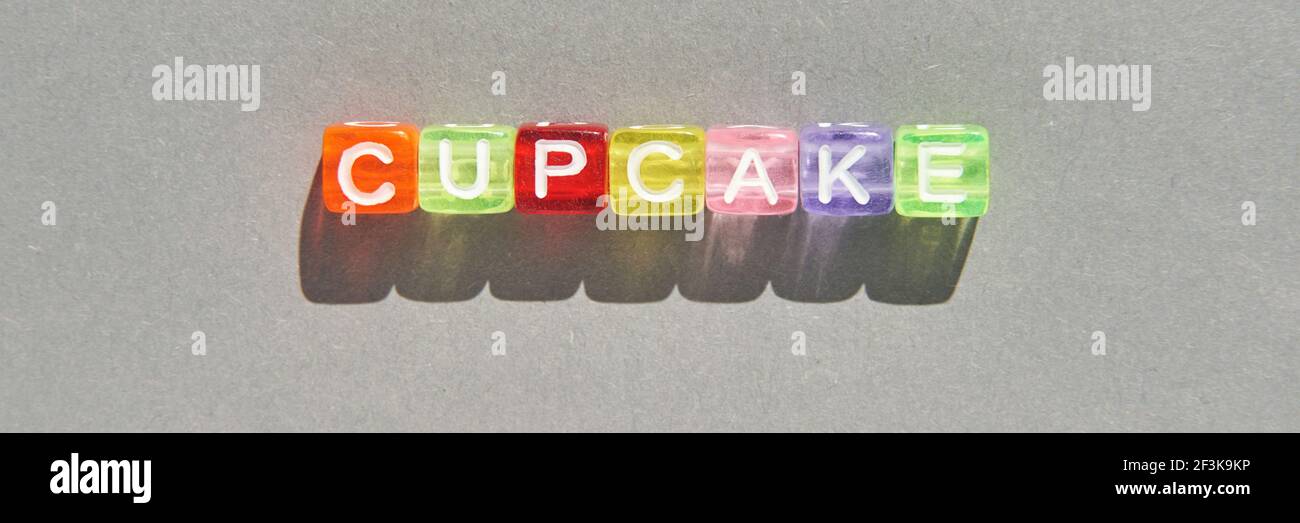 Cupcake quote design. Typography concept. Creative text wallpaper Stock ...