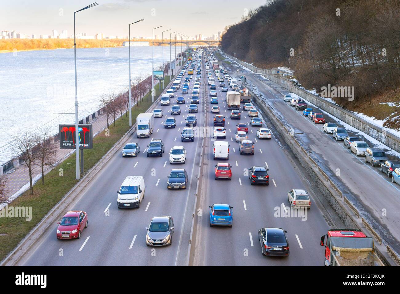 Motorway embankment hi-res stock photography and images - Alamy