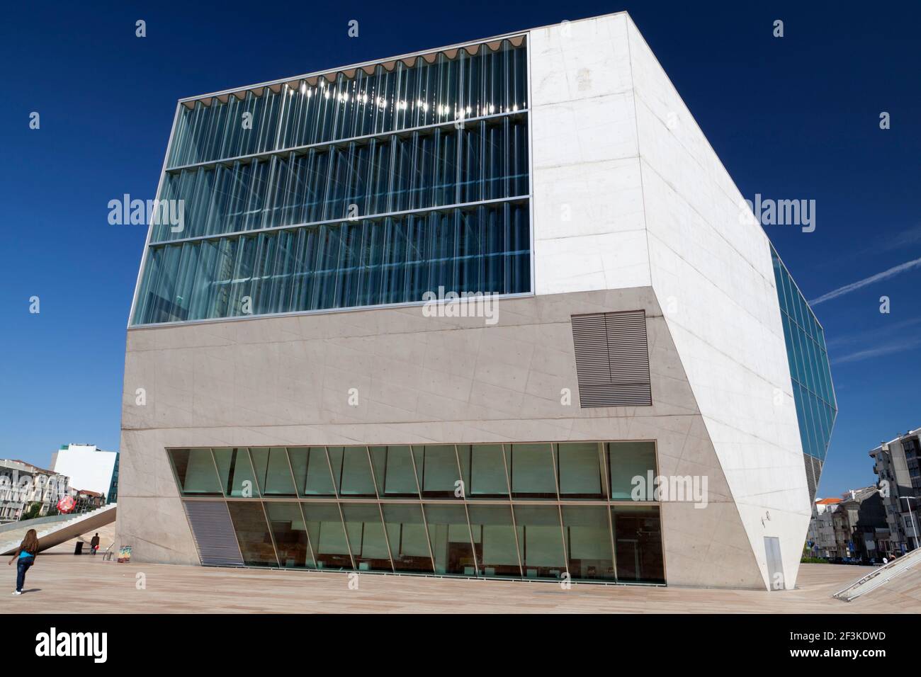 The Casa da Musica (House of Music), general view showing the building ...