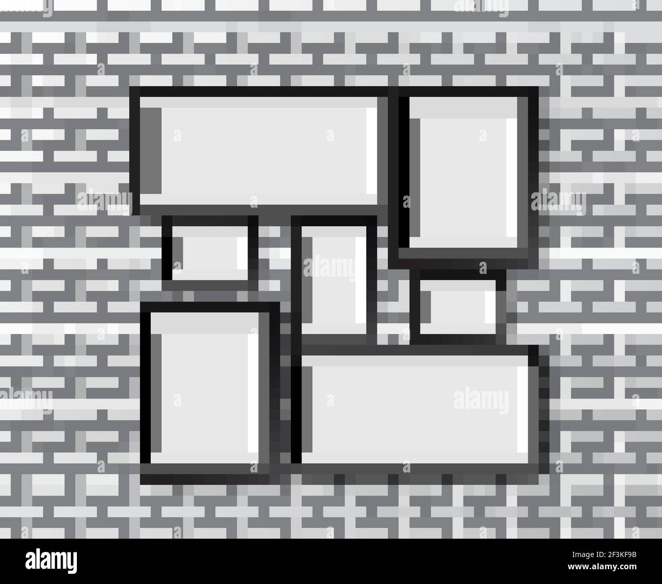 Set Realistic frame Stock Vector Image & Art - Alamy