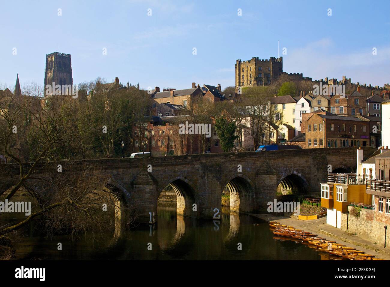 University College, Durham Castle, Durham University, and Palace Green ...