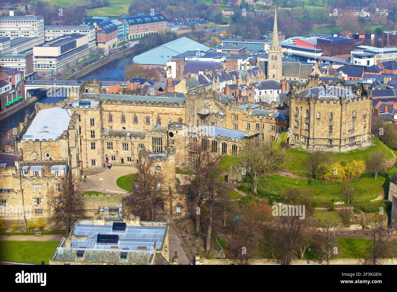 University College, Durham Castle, Durham University, and Palace Green ...