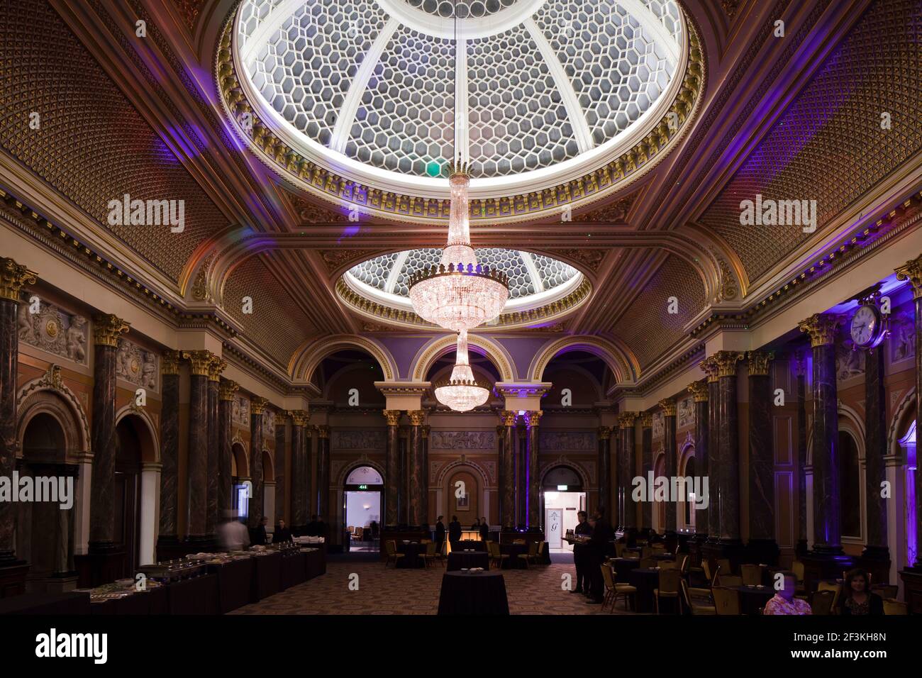 The Gibson Hall | Interior Main Hall Shot Stock Photo - Alamy