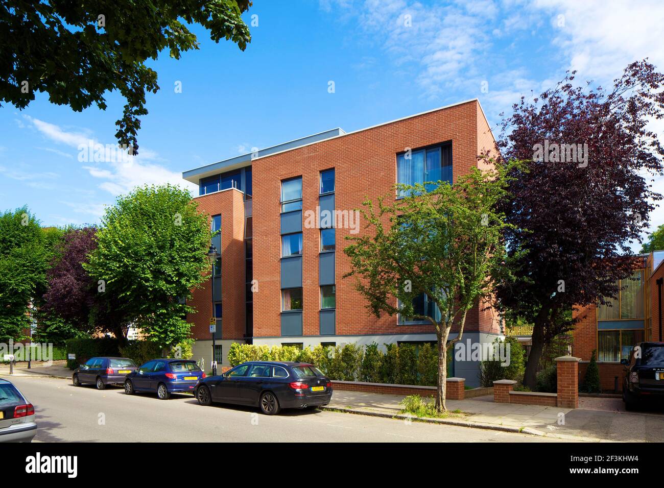 Lynne Court, Hampstead London. Refurbishment and re-cladding of Lynne ...