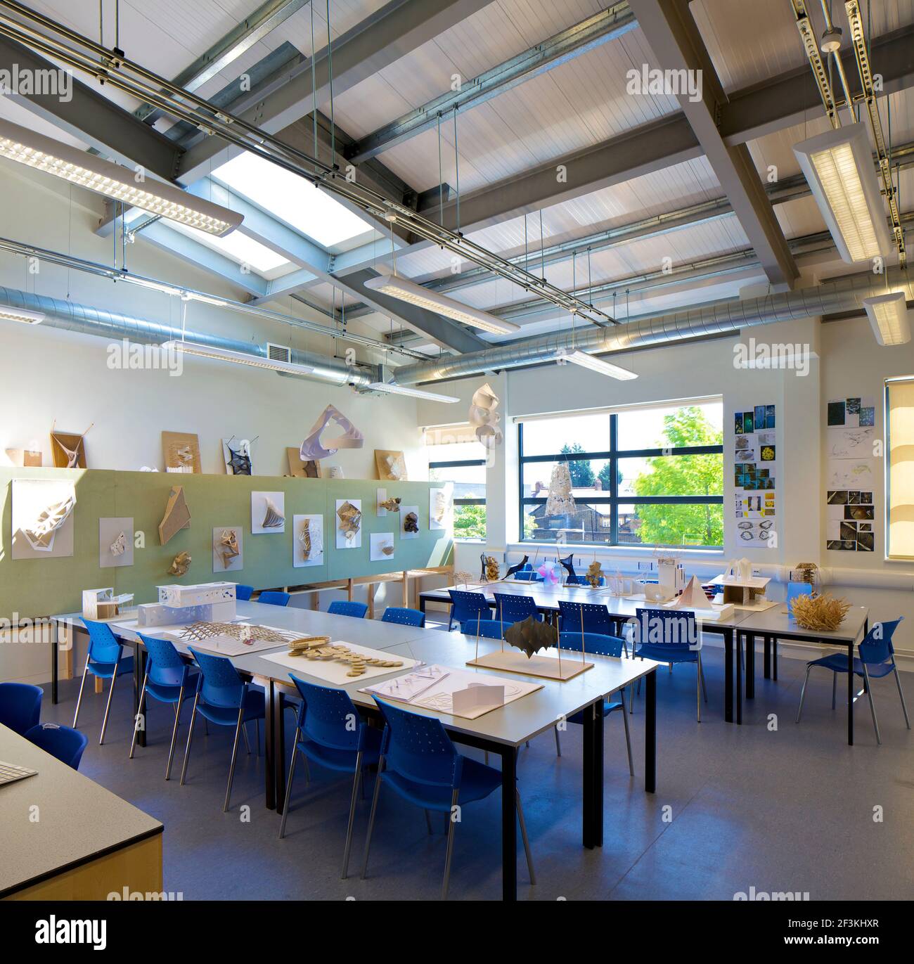 Leyton Sixth Form College Redevelopment Stock Photo - Alamy