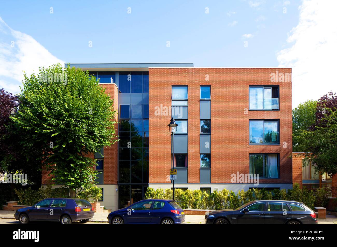 Lynne Court, Hampstead London. Refurbishment and re-cladding of Lynne ...