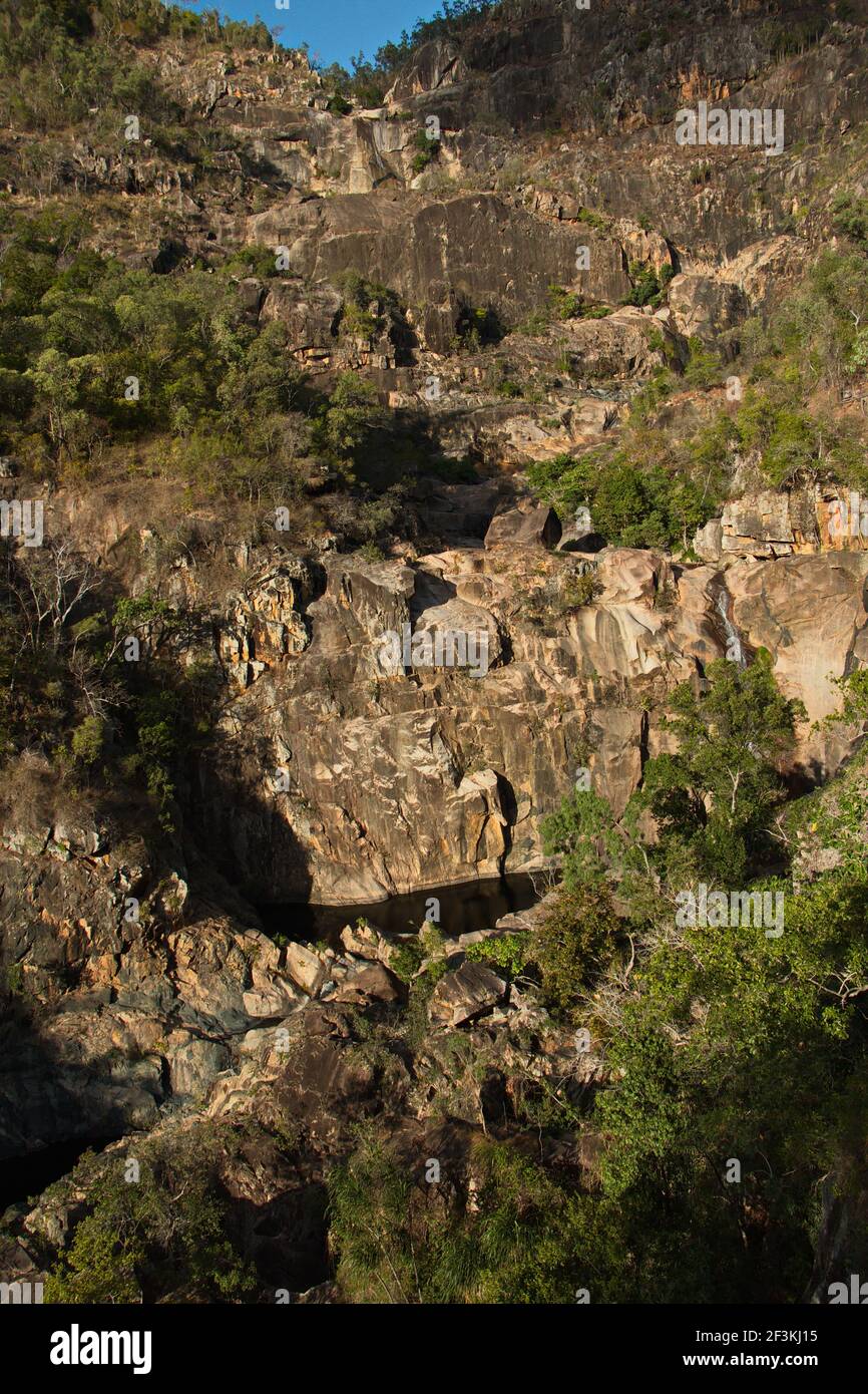 Jourama Falls in Paluma Range National Park in Queensland, Australia ...