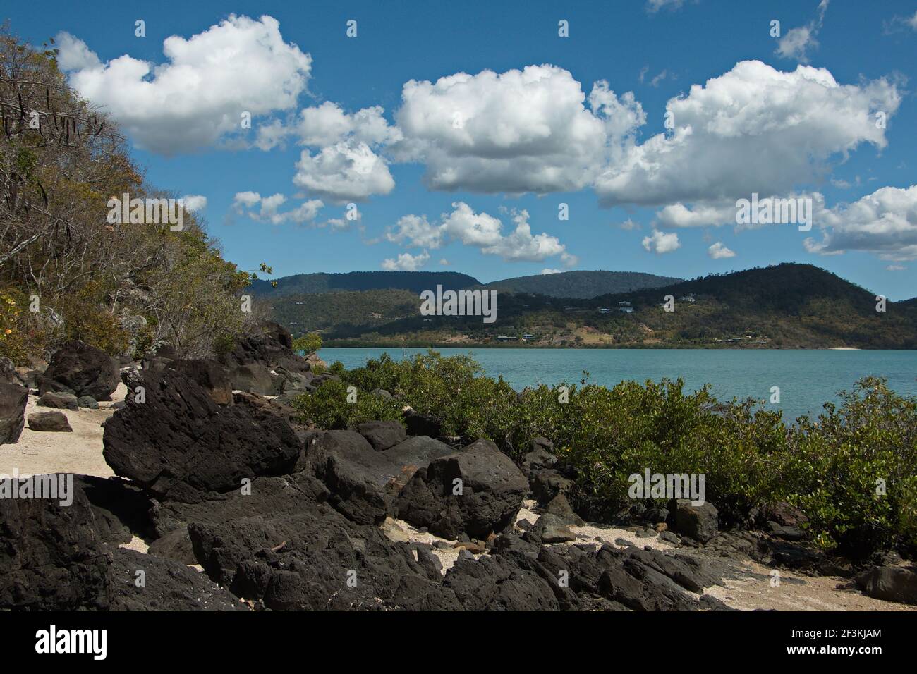 Coast in Airlie Beach in Queensland, Australia Stock Photo - Alamy