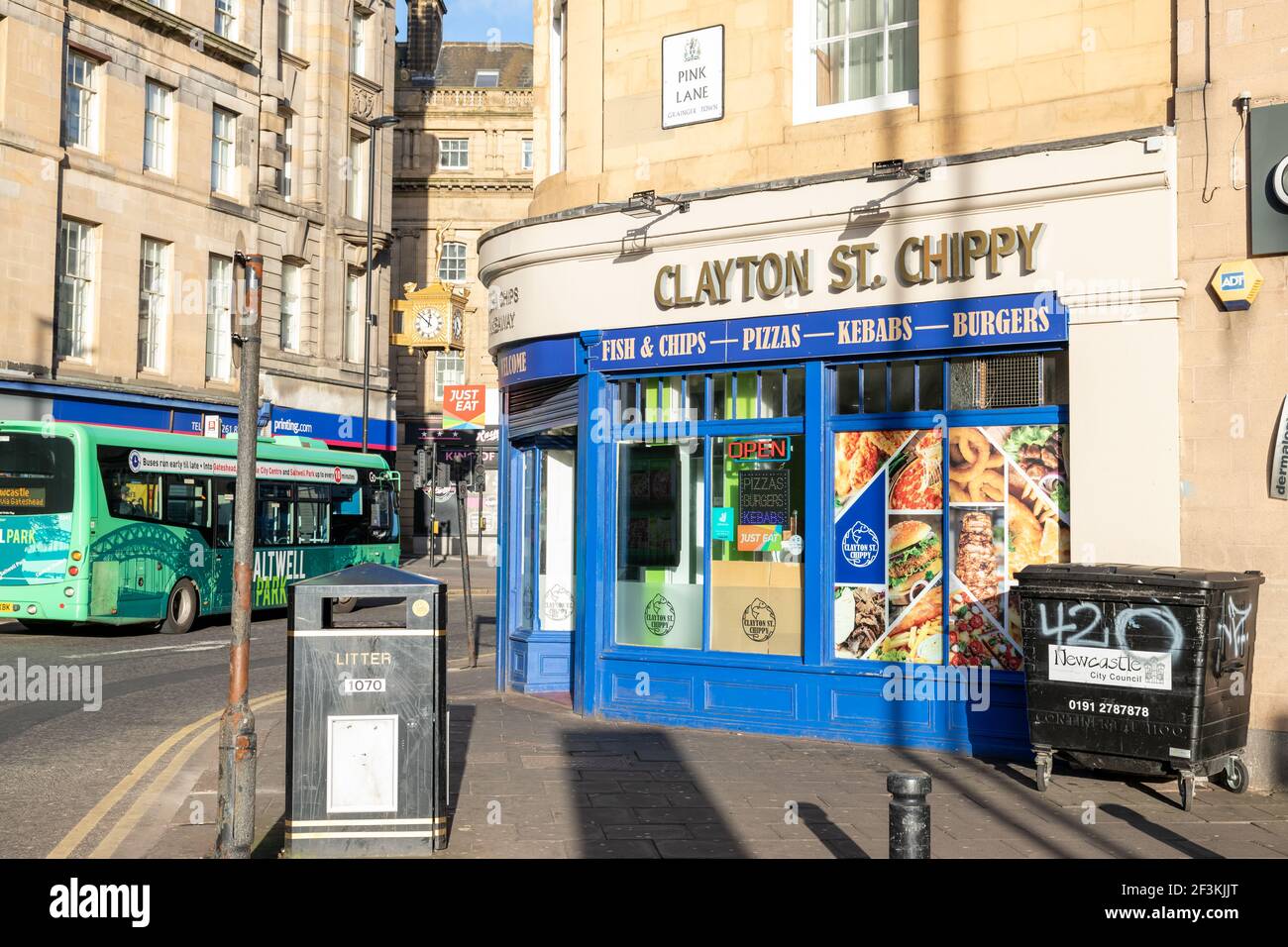 Clayton street chippy exterior hi-res stock photography and images - Alamy
