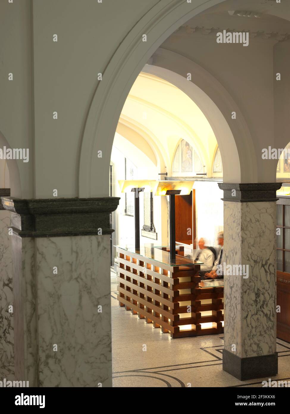 Royal Academy of Music, Marylebone, London. Reception area ...