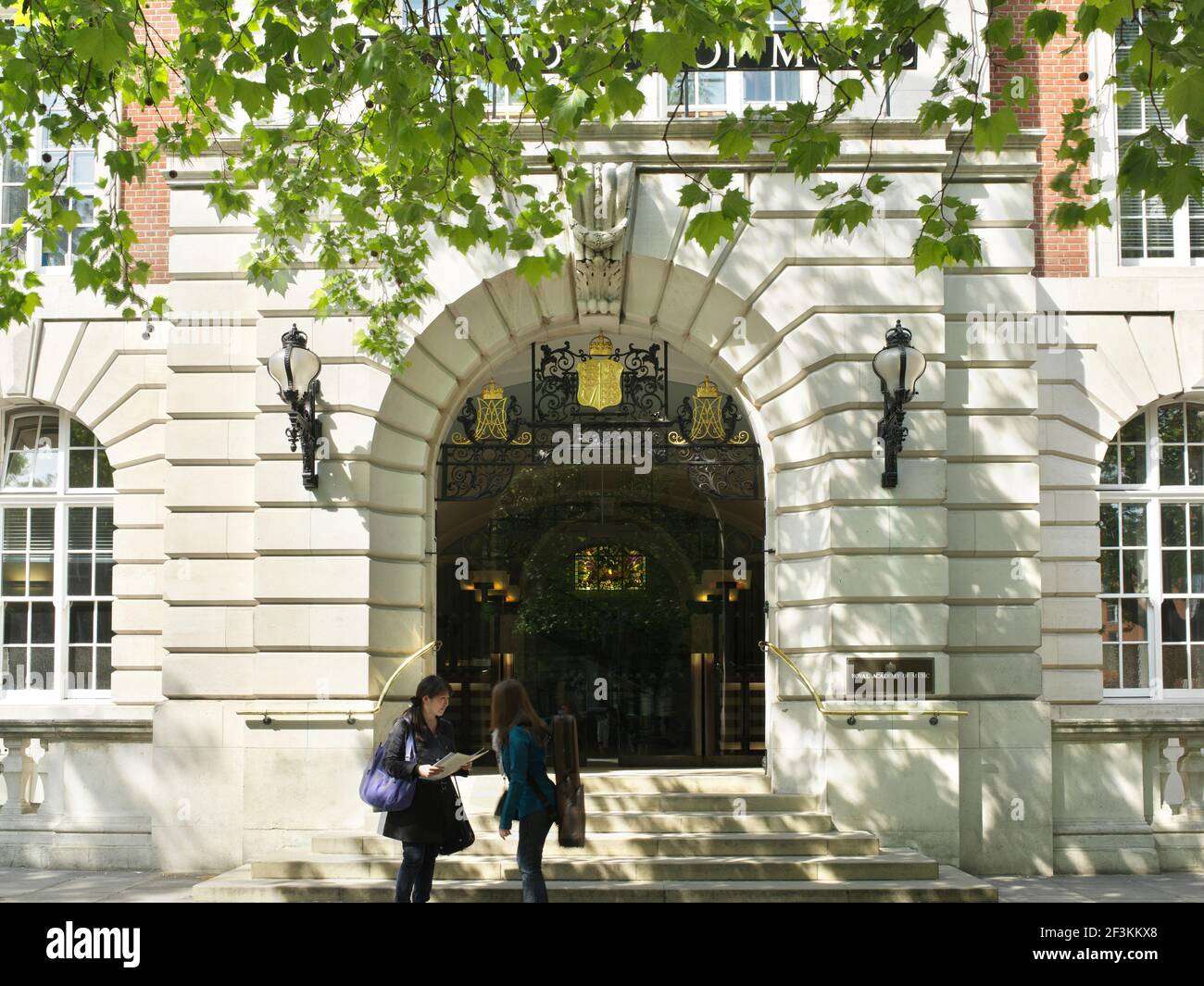 Royal Academy of Music, Marylebone, London. Reception area ...