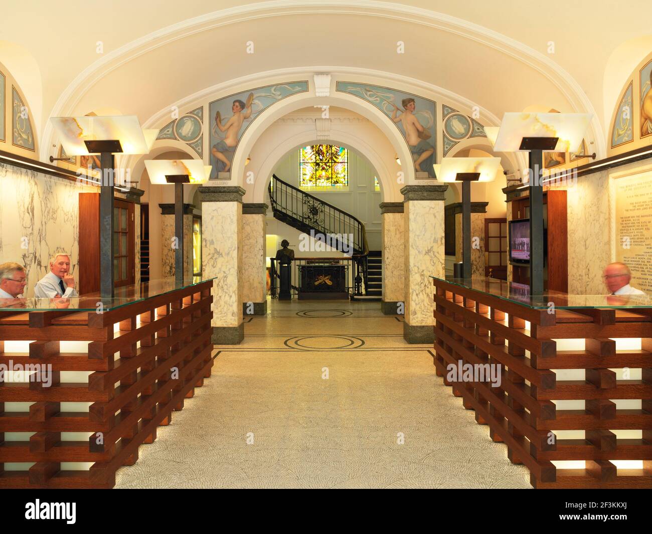 Royal Academy of Music, Marylebone, London. Reception area ...