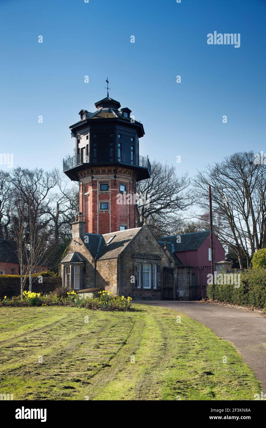 Exterior Victorian Water Tower from the adjoining cemetery- Architect ...