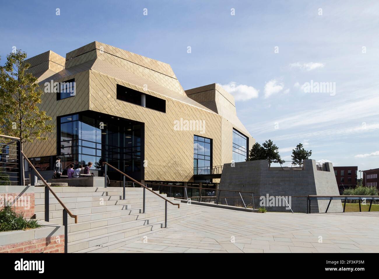 The Hive Library, Worcester Stock Photo - Alamy