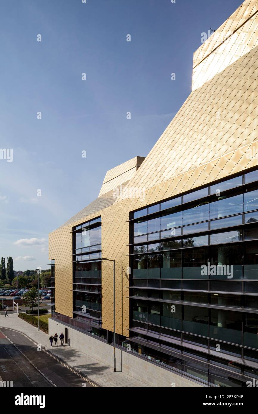 The Hive Library, Worcester Stock Photo - Alamy