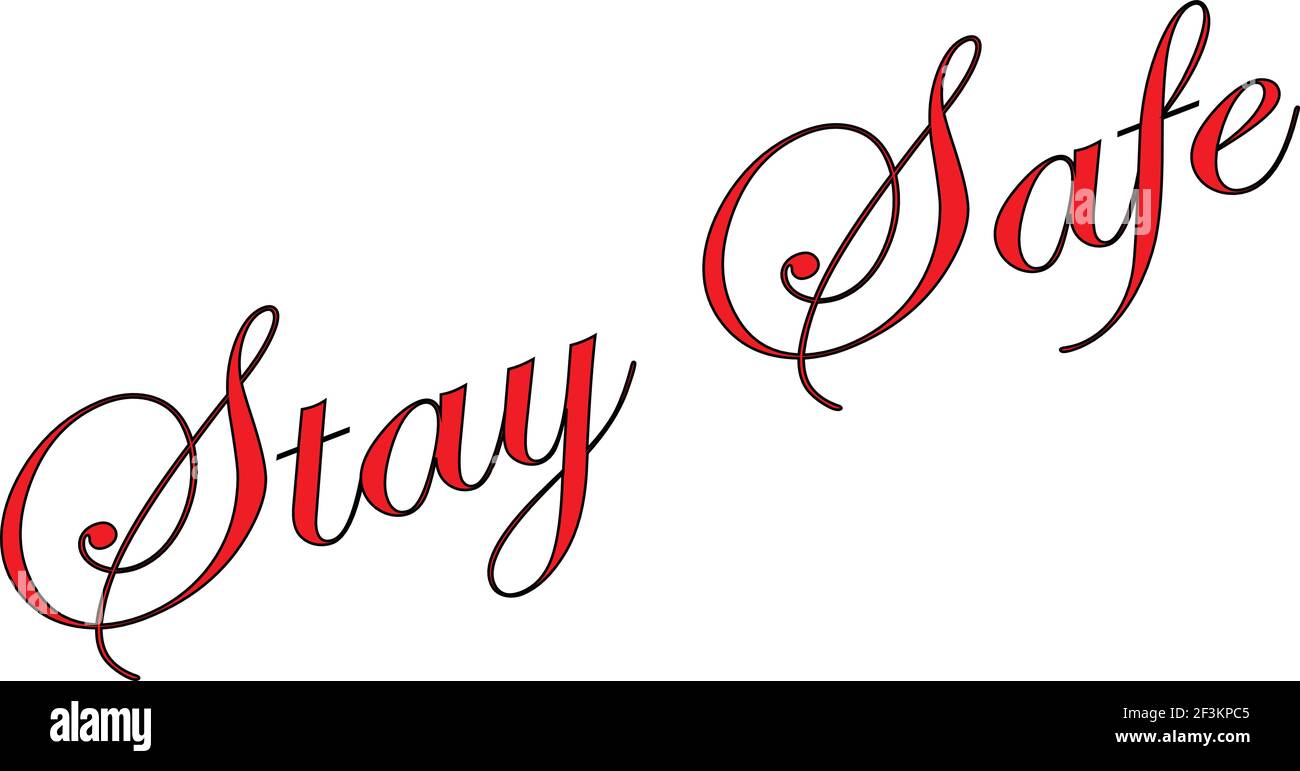 Stay safe signs Cut Out Stock Images & Pictures - Alamy