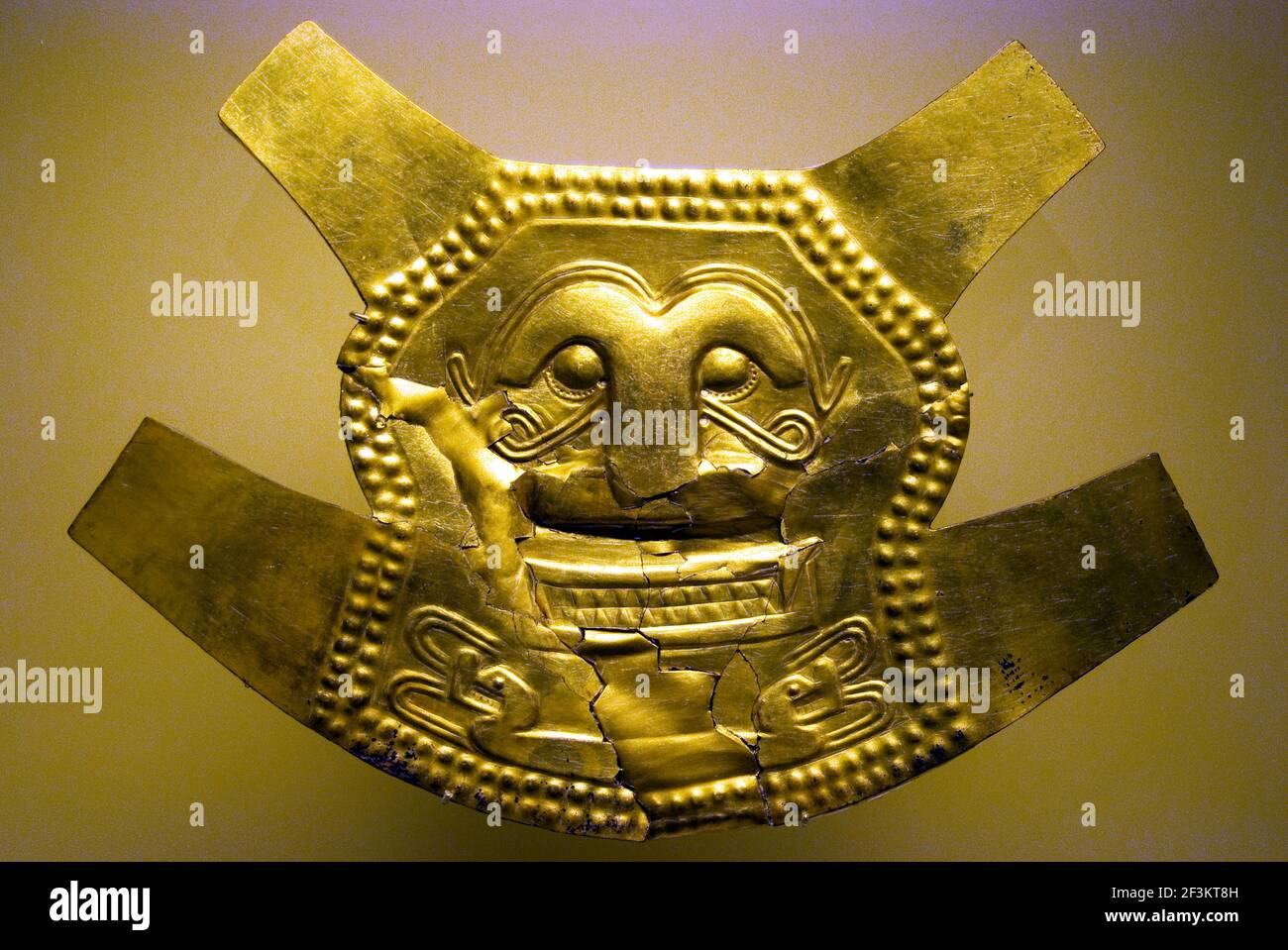 Gold artifact from the Gold Museum, Bogota, Colombia | NONE | Stock ...