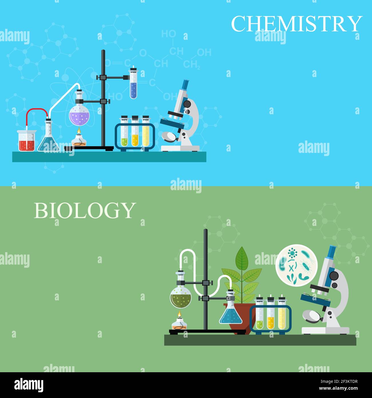 Science laboratory chemistry data Stock Vector Images - Alamy