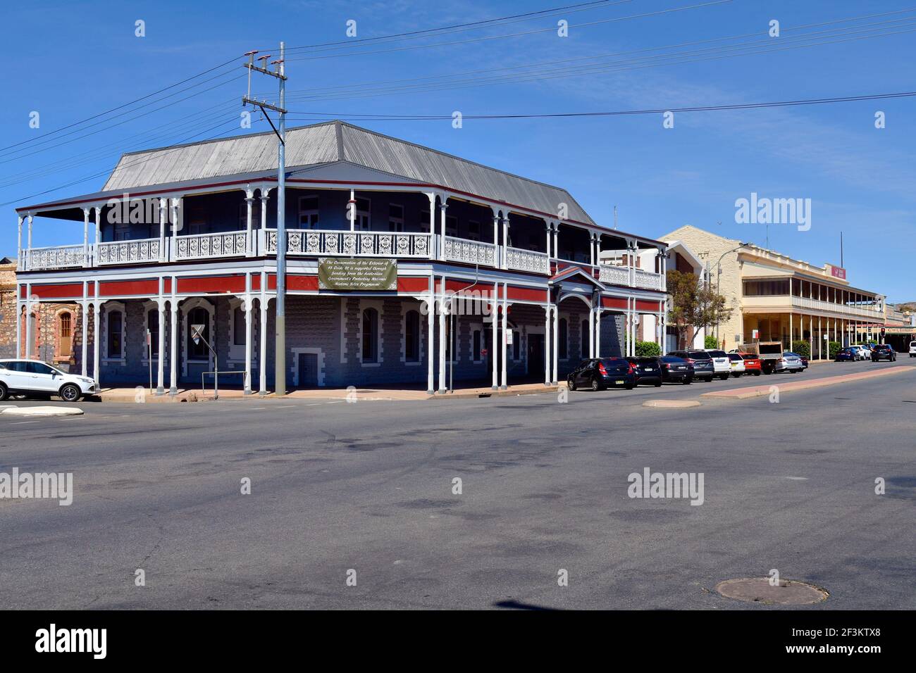Broken Hill, NSW, Australia - November 10, 2017: Heritage buildings ...