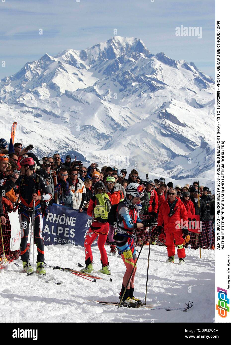 ALPINISM SKIING - PIERRA MENTA 2008 - ARECHES BEAUFORT (FRA) - 13 TO 16 ...