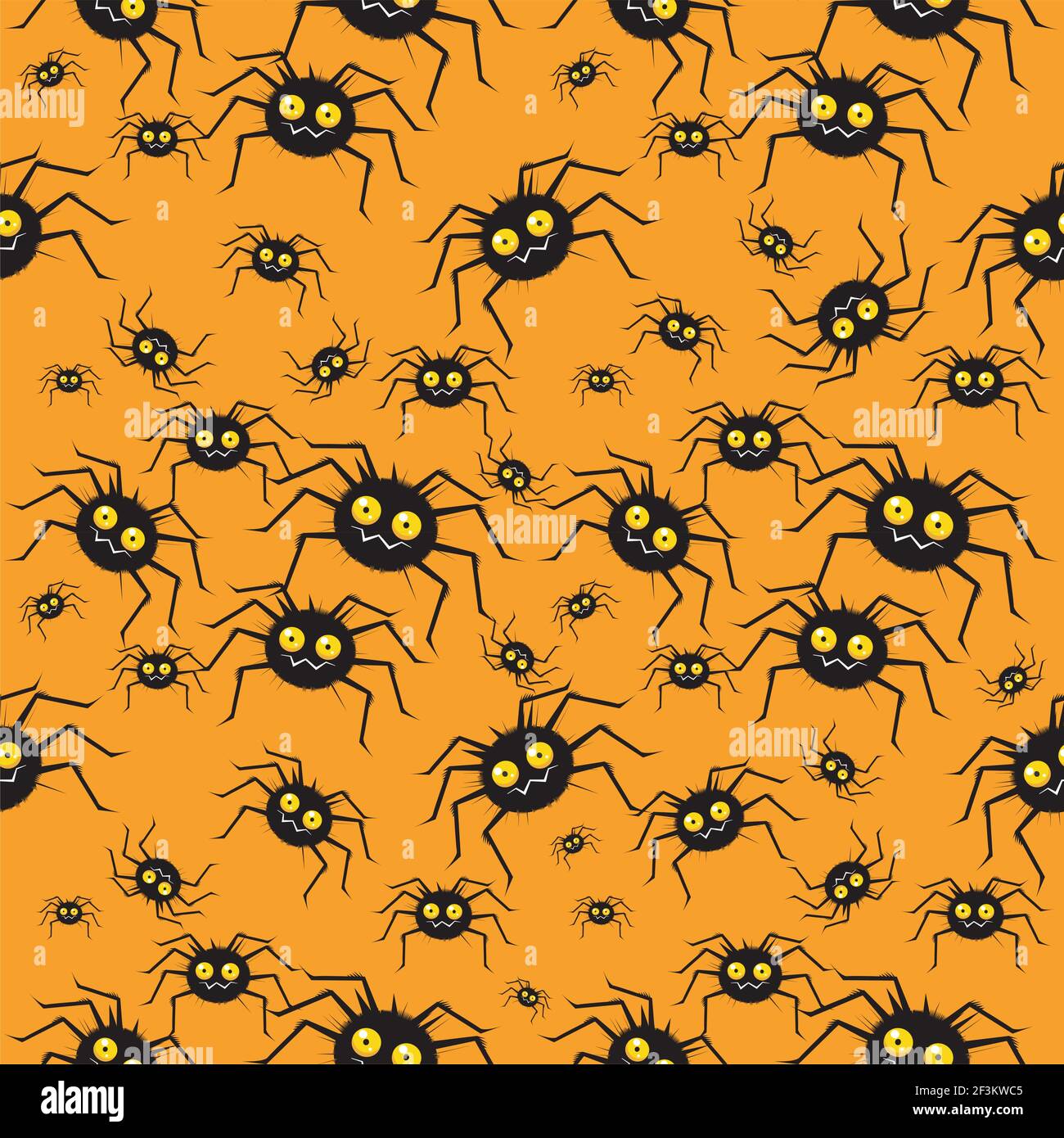 Yellow spiders Stock Vector Images - Alamy