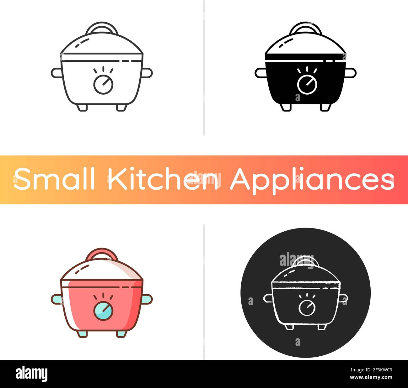 Slow cooker icon Stock Vector Image & Art - Alamy