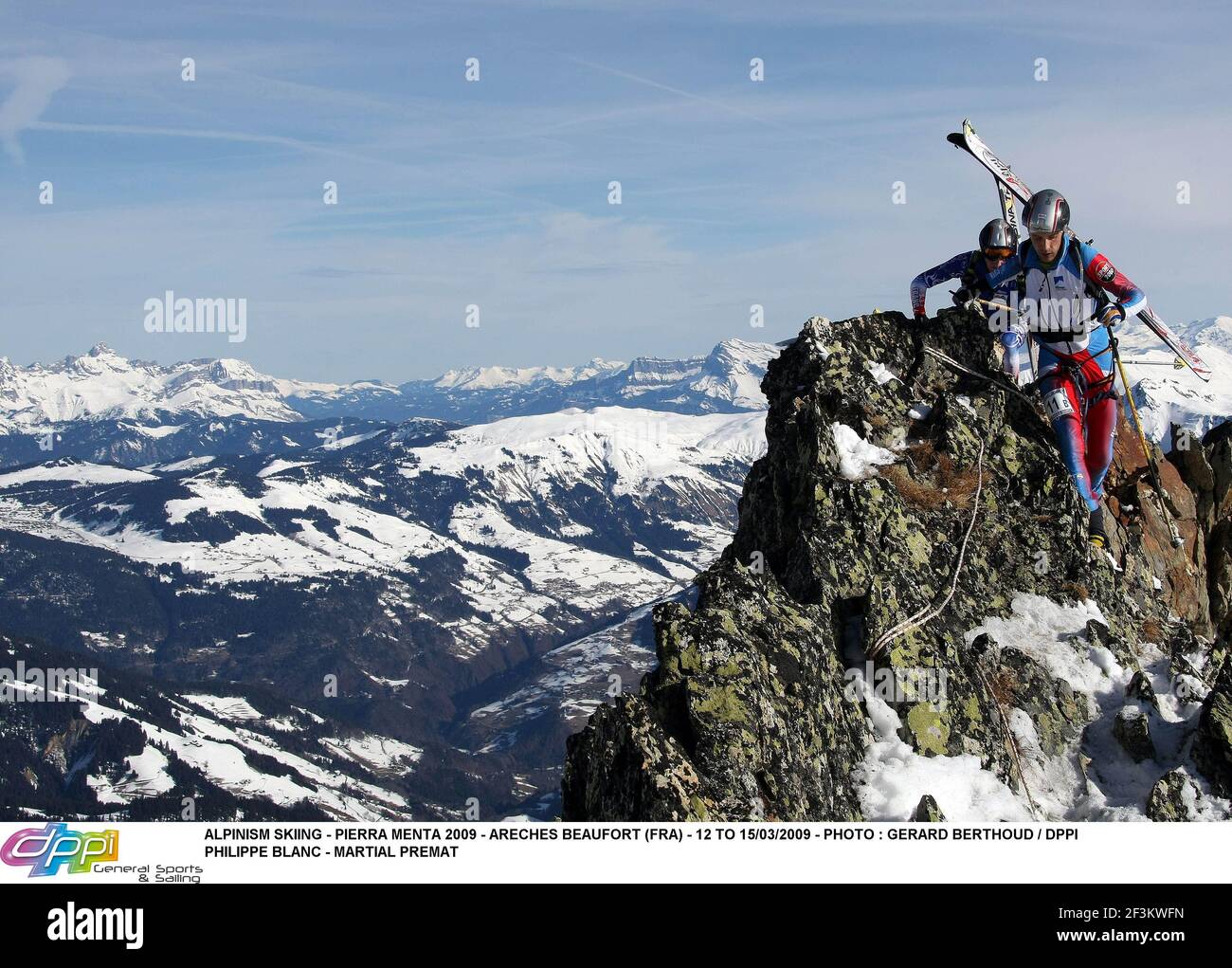 ALPINISM SKIING - PIERRA MENTA 2009 - ARECHES BEAUFORT (FRA) - 12 TO 15 ...