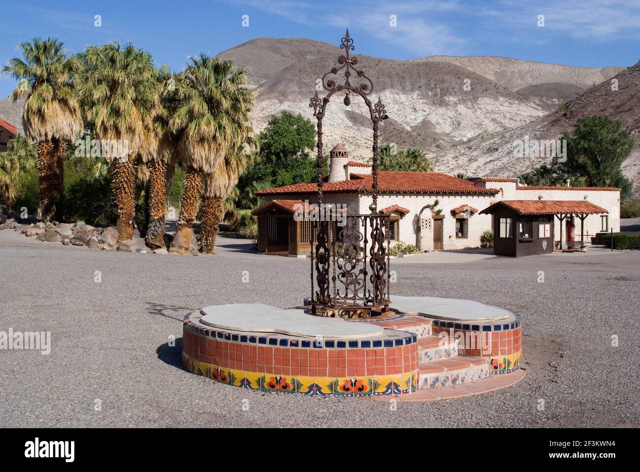 Entrance to Scotty's Castle (Death Valley Ranch historic home) Death ...