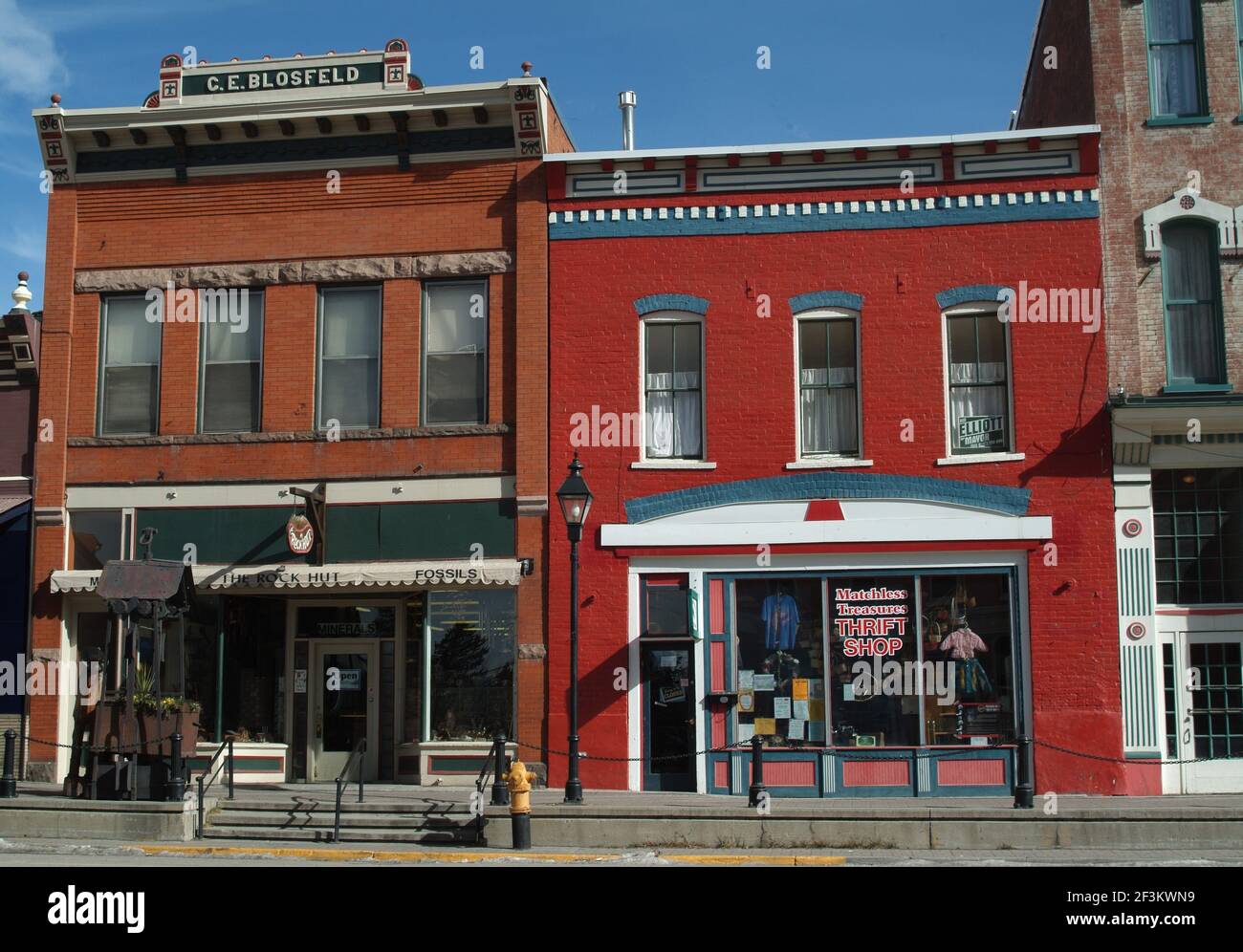 Leadville, a(n) historic mountain town in Colorado situated at an ...