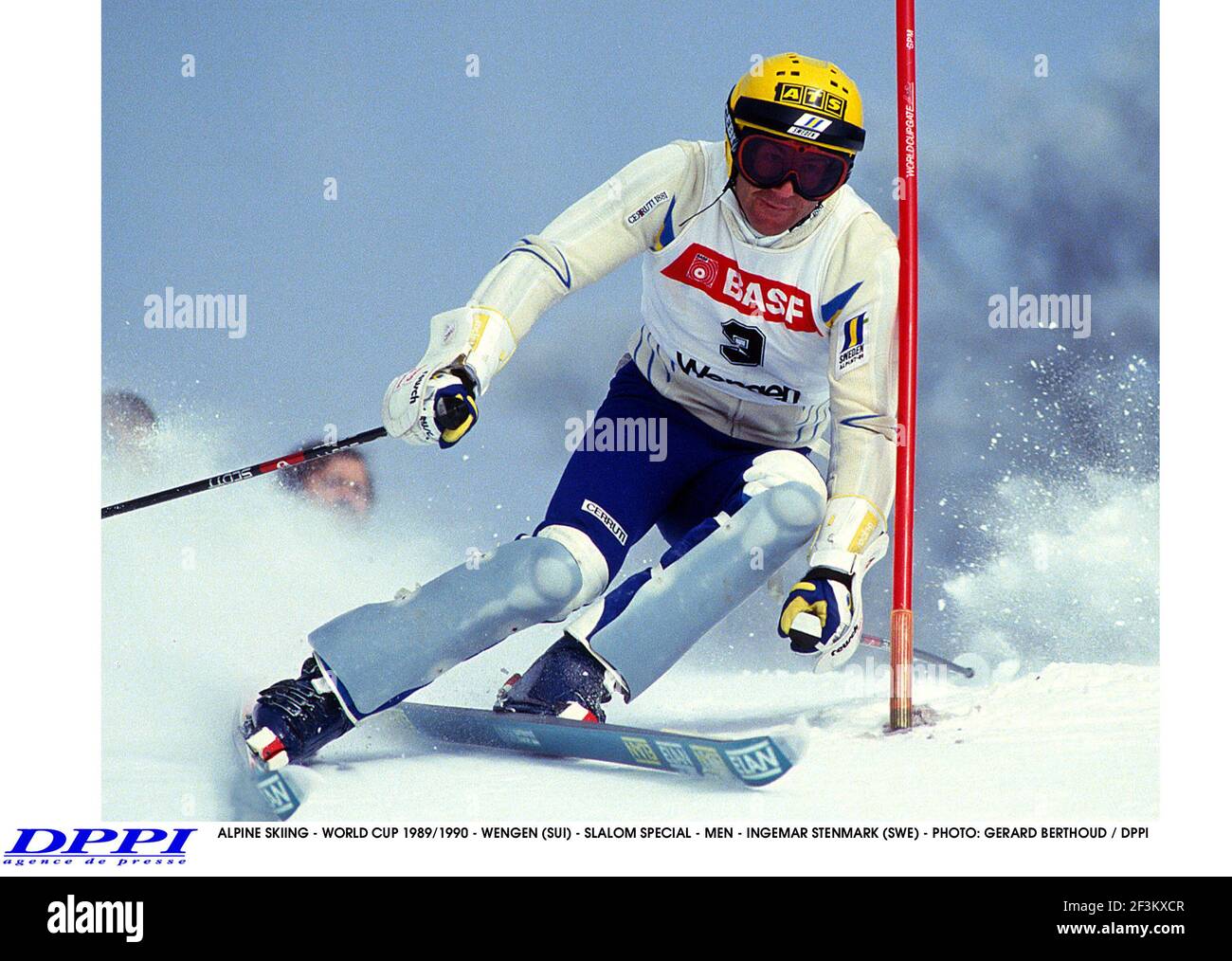 ALPINE SKIING - WORLD CUP 1989/1990 - WENGEN (SUI) - SLALOM SPECIAL ...
