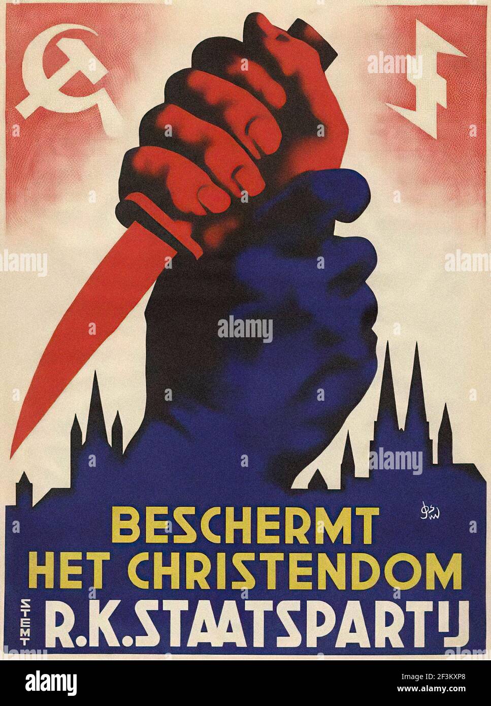 Vintage 1930s propaganda poster hi-res stock photography and images - Alamy