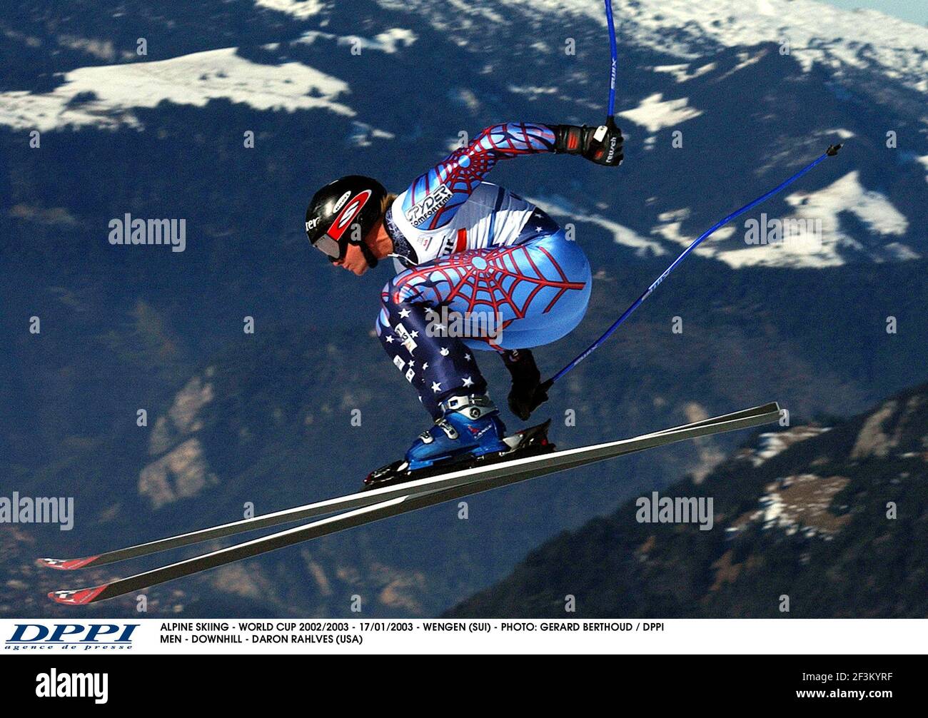 ALPINE SKIING - WORLD CUP 2002/2003 - 17/01/2003 - WENGEN (SUI) - PHOTO ...