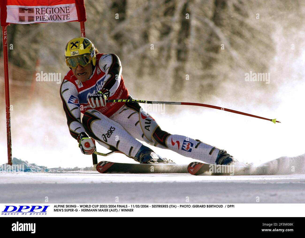 ALPINE SKIING - WORLD CUP 2003/2004 FINALS - 11/03/2004 - SESTRIERES ...