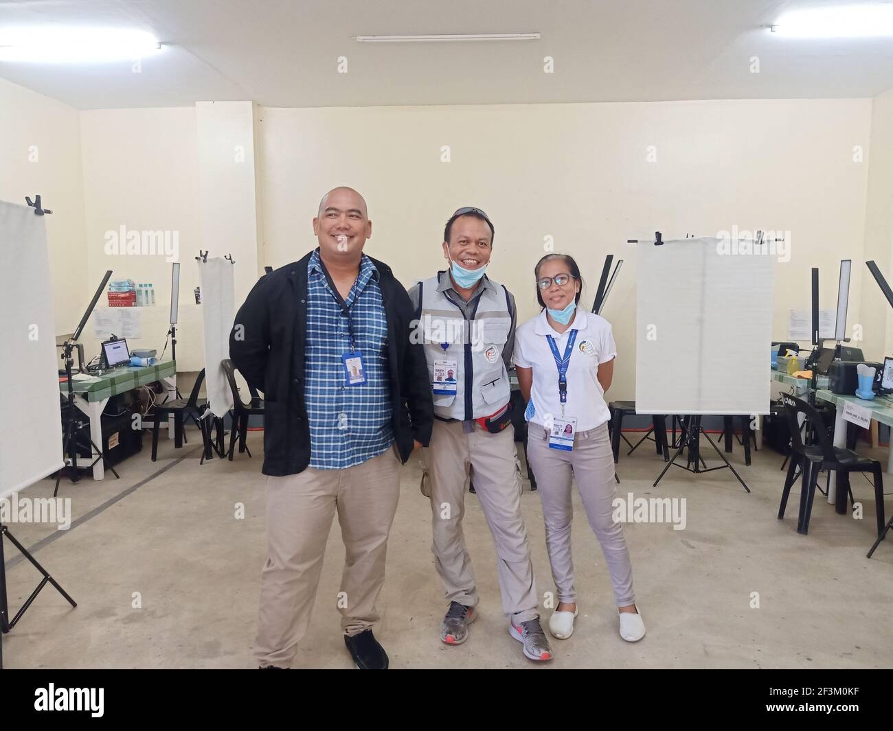 Bais, Philippines. 17th Mar, 2021. PSA starts step 2 of national ID ...