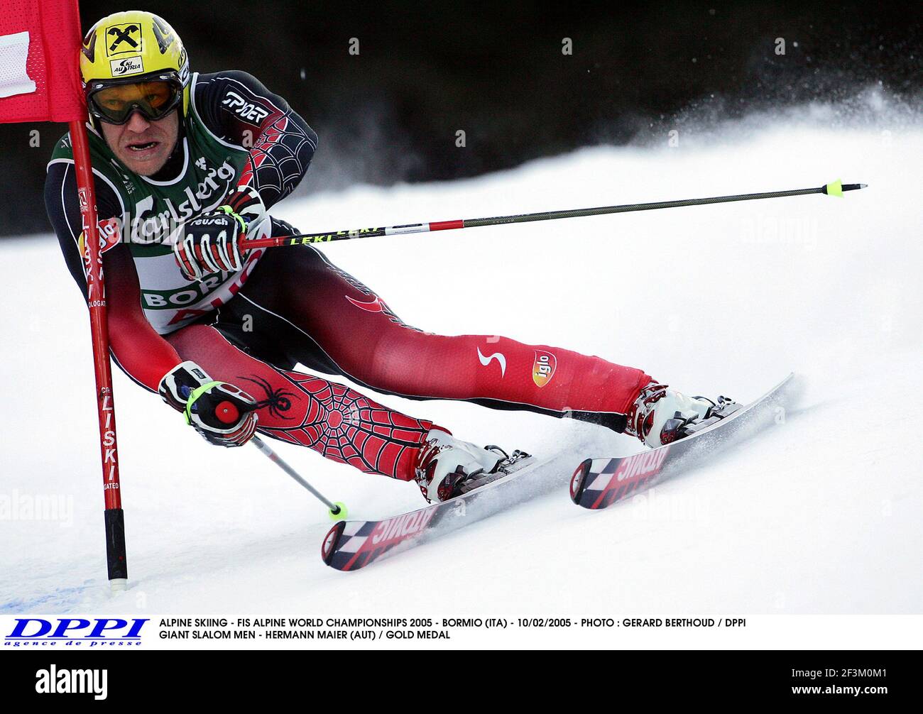ALPINE SKIING - FIS ALPINE WORLD CHAMPIONSHIPS 2005 - BORMIO (ITA) - 10/02/2005 - PHOTO : GERARD ...