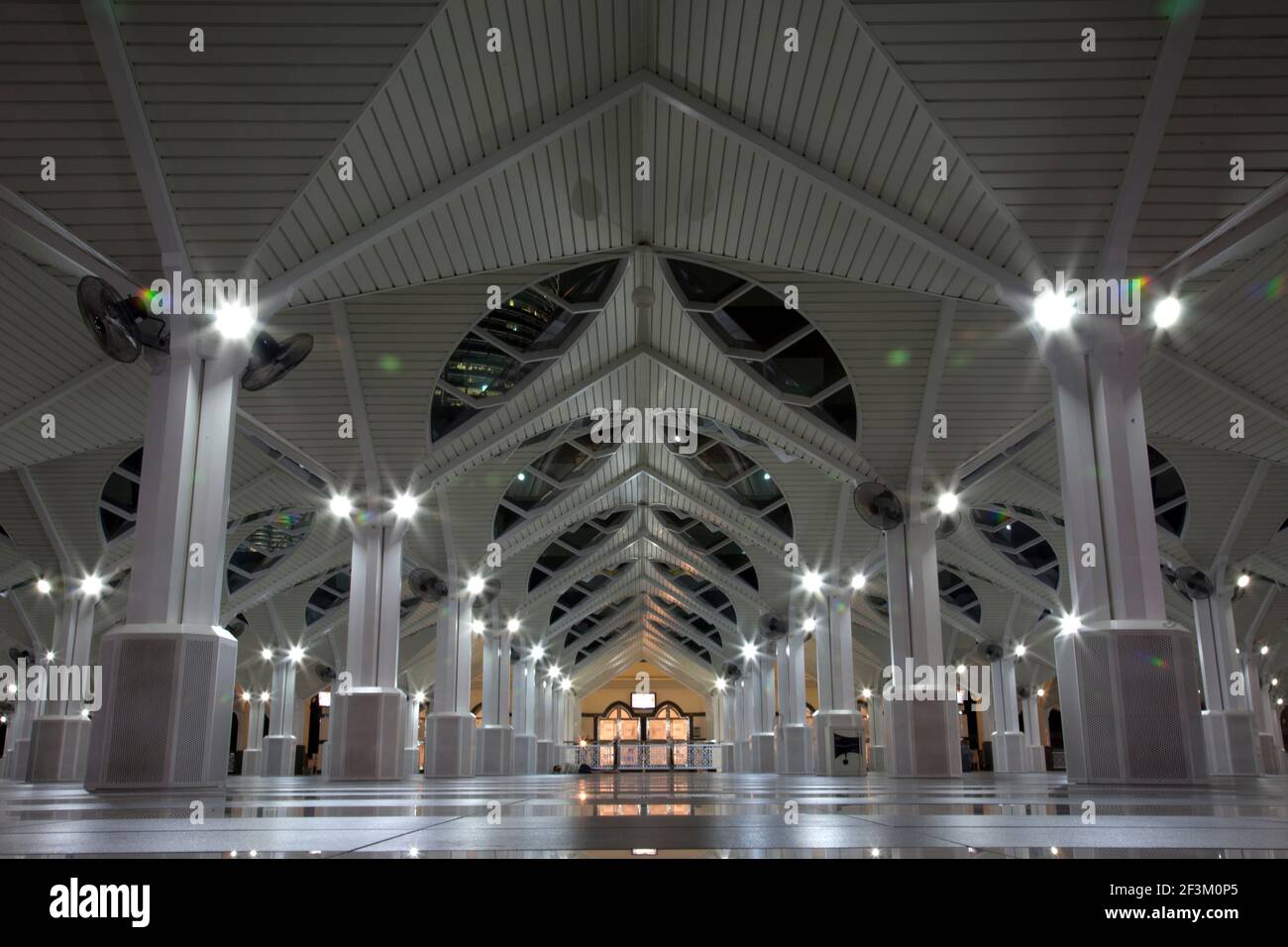Masjid Asy-Syakirin Muslim Mosque in Kuala Lumpur City Center Park at ...