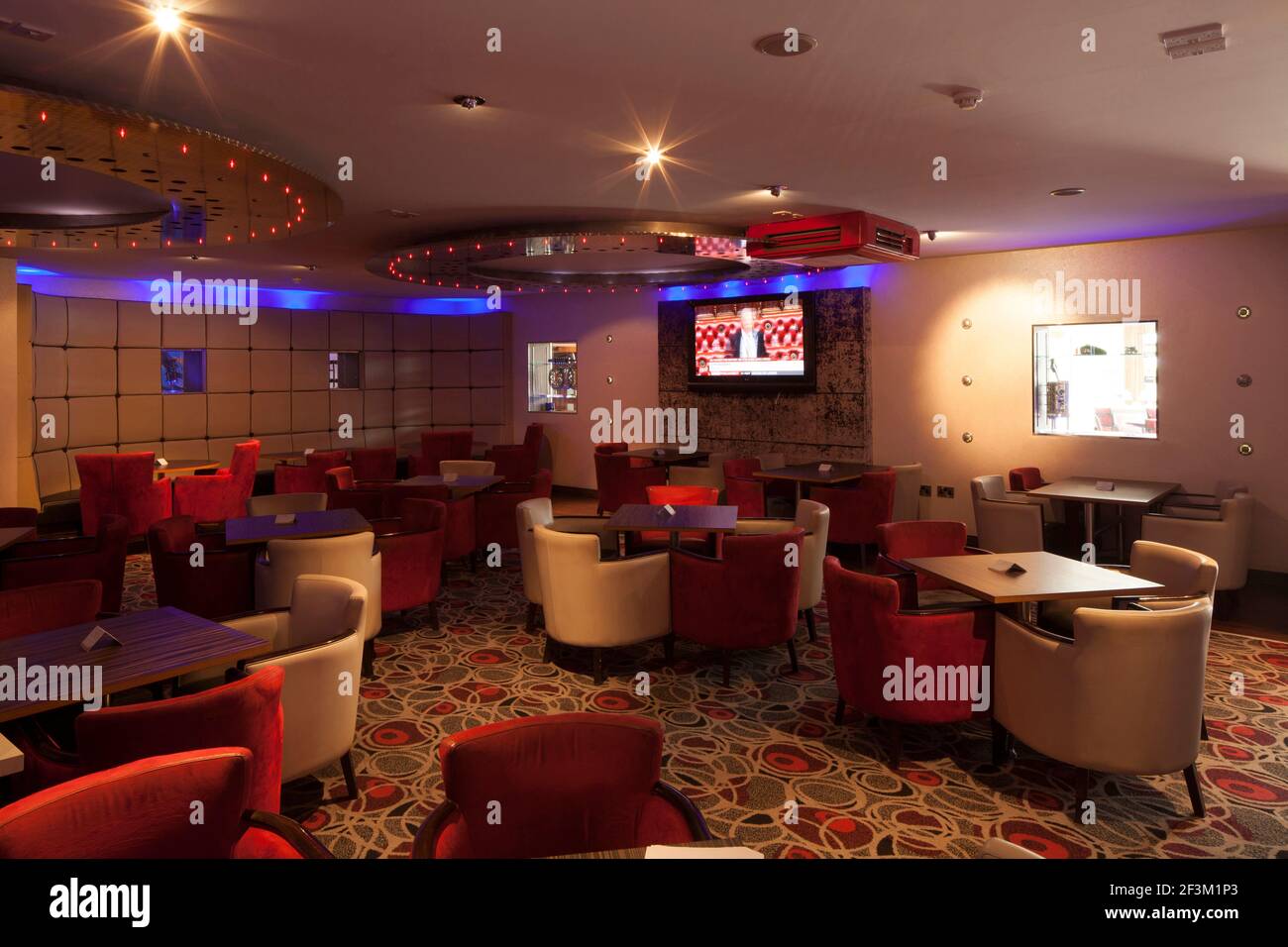 Triumph Bar, Hinkley Island Hotel Stock Photo - Alamy